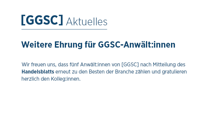 Podcast "TrashTalk" zu Gast bei [GGSC] | Gaßner, Groth, Siederer & Coll.